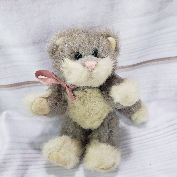 Boyds Bears | Other | Boyds Bear Tennyson Tabby Cat Plush Toy 7 Inch ...